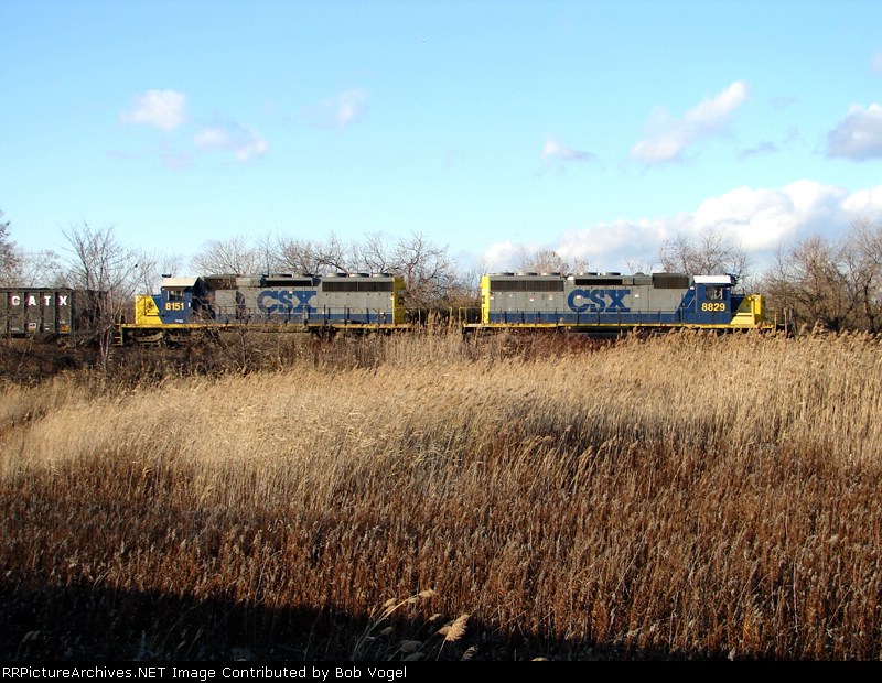 CSX 8829 & 8151